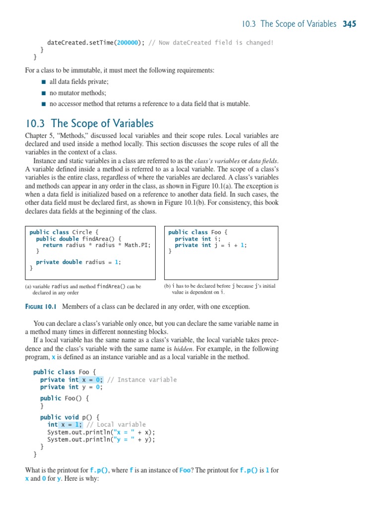 Introduction To Java Programing (370-378) | PDF | Class (Computer ...