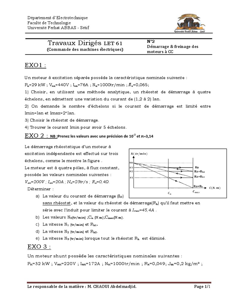 TD N°2 Solution | PDF | Machines rotatives | Propulsion
