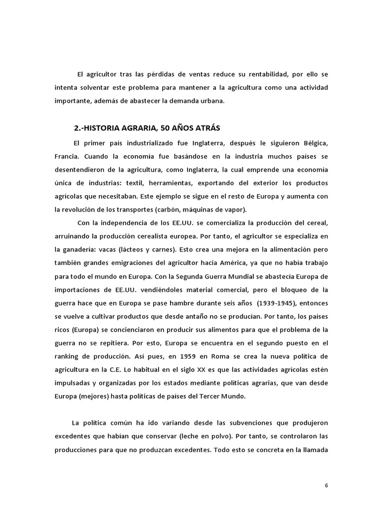 Geografía Agricola y Rural | PDF | Agricultura | Área rural