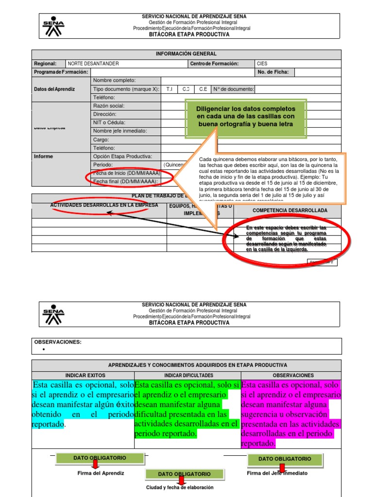 Bitacora Explicativa 1 | PDF