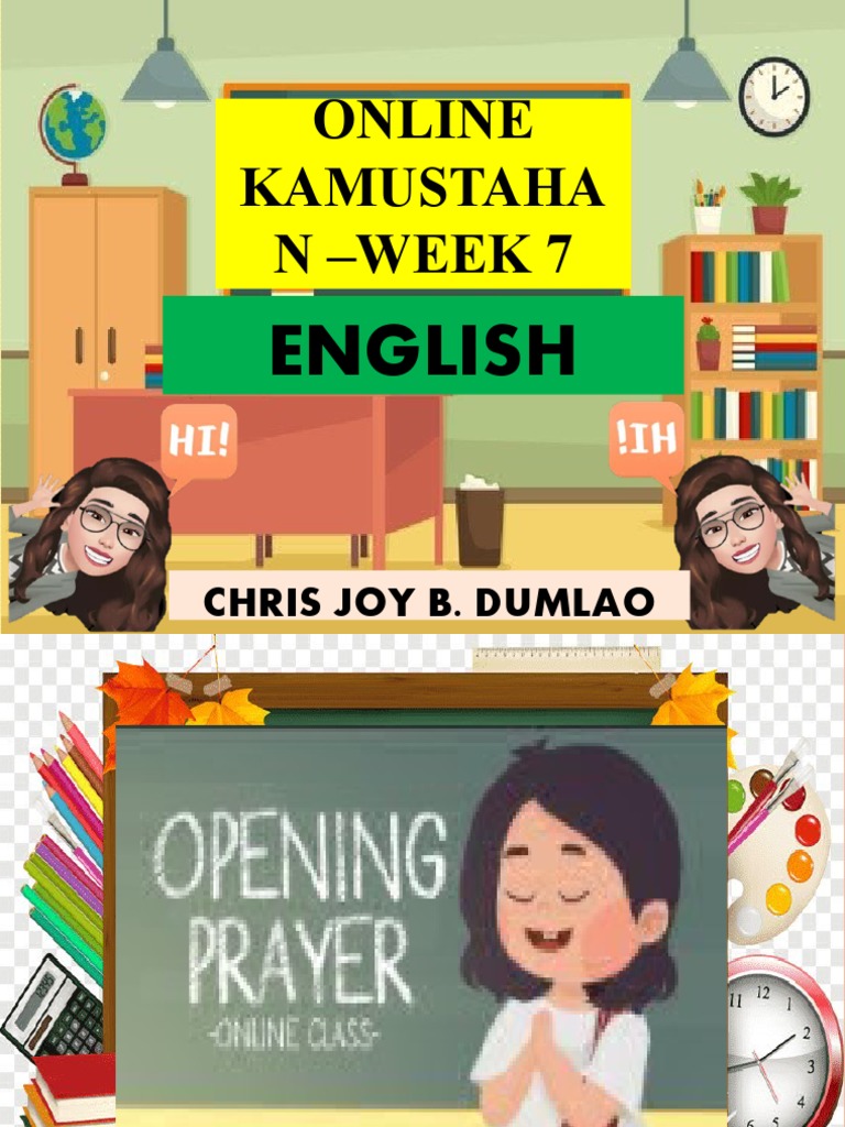 Online Kamustahan - Week 7 | PDF | Language Arts & Discipline | Foreign ...