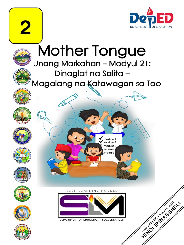 MTB2 q1 Mod21 Dinaglatnasalita-Magalangnakatawagansatao v1 | PDF