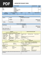 Test - II Test-I: Confirmatory Request Form | PDF | Blood Plasma ...