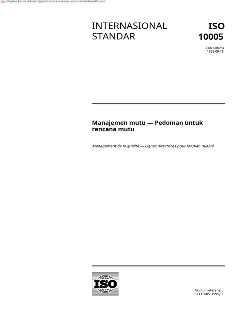 Iso-10005 PDF - En.id | PDF