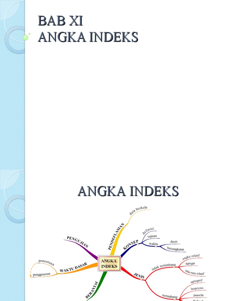 Angka Indeks 02 | PDF | Pengelolaan Keuangan & Uang