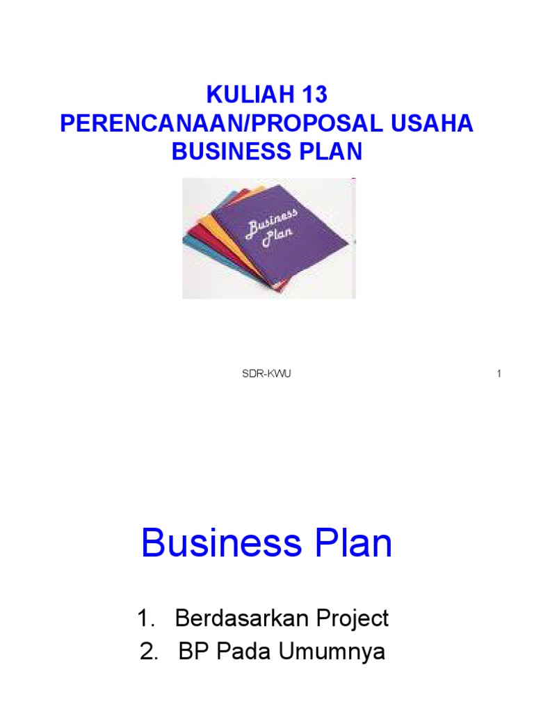 Panduan Membuat Proposal Bisnis | PDF | Bisnis