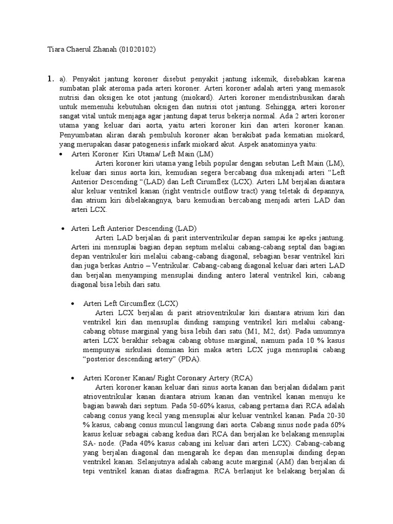 Anatomi Jantung dan Paru-paru | PDF