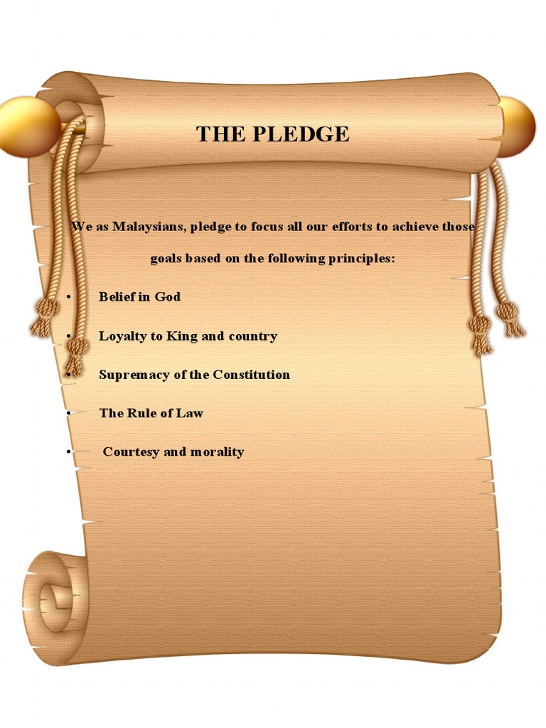 The Pledge | PDF | Law