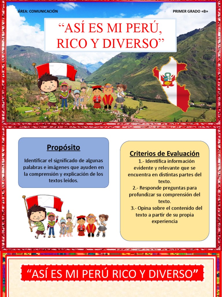 Asì Es Mi Perù Rico y Diverso. | PDF | Perú | Cocina