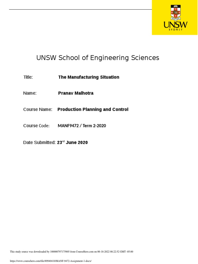 Pranav Assignment 1 | PDF | Forecasting | Methodology