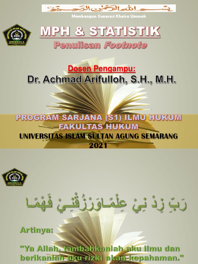 11 Penulisan Footnote | PDF