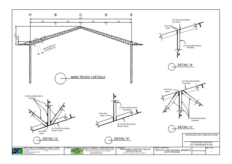 Shop Drawing | PDF