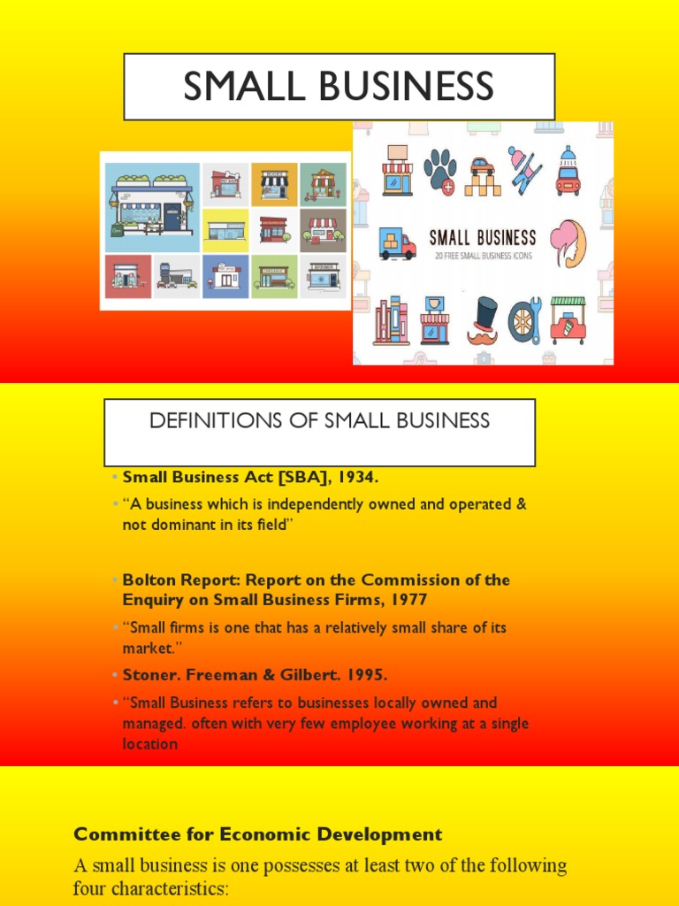 Small Business | PDF | Loans | Finance & Money Management