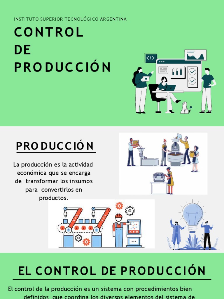 Control de Producción | PDF | Calidad (comercial) | Economias