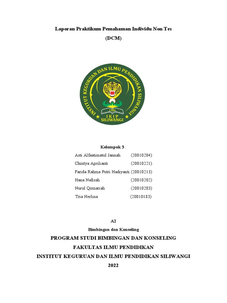 Kelompok 3 A2 2020 - Log Pembelajaran - DCM 2 | PDF