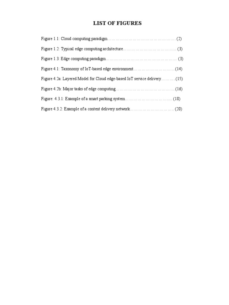 List of Fig | PDF | Teaching Methods & Materials | Computers