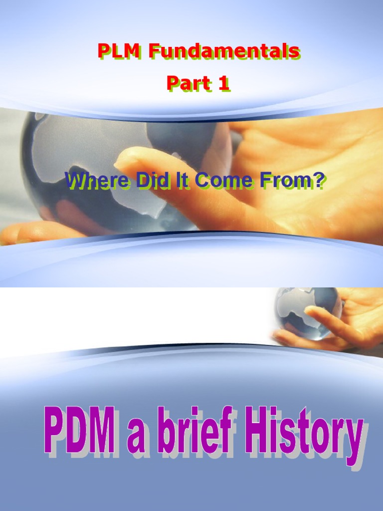 PLM Fundamentals: Where Did It Come From? | PDF | Product Lifecycle ...