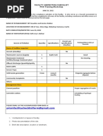 BFP Simplified Checklist | PDF | Fire Safety | Building Engineering