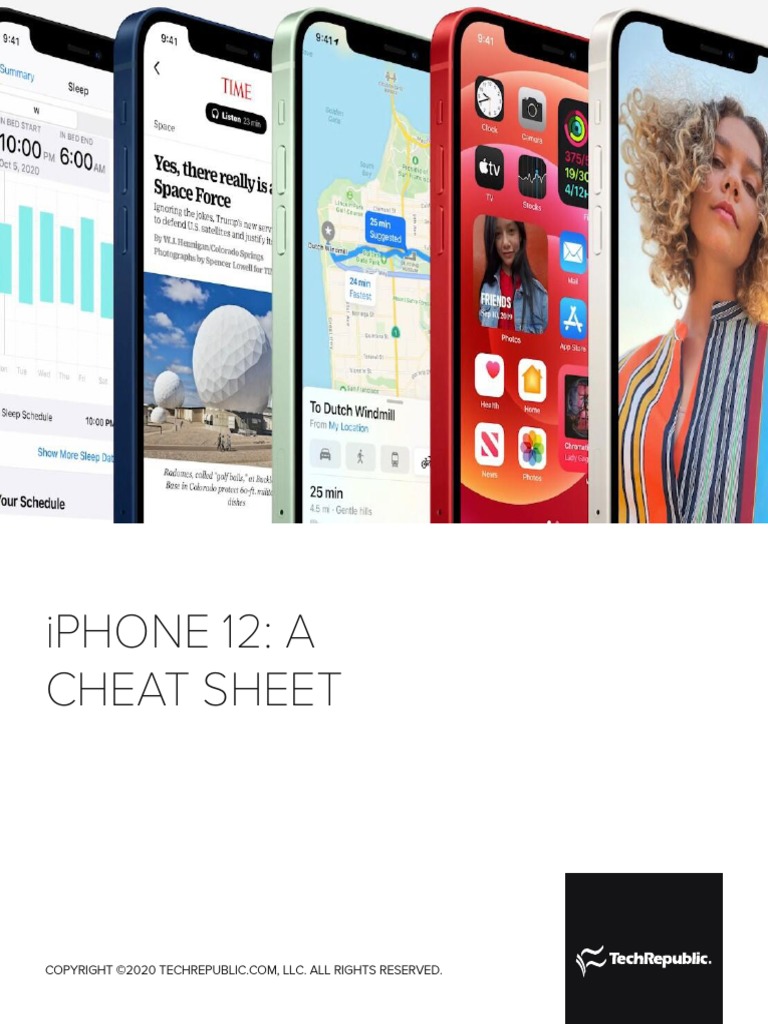 iPHONE 12: A Cheat Sheet | PDF | Apple Inc. | Camera