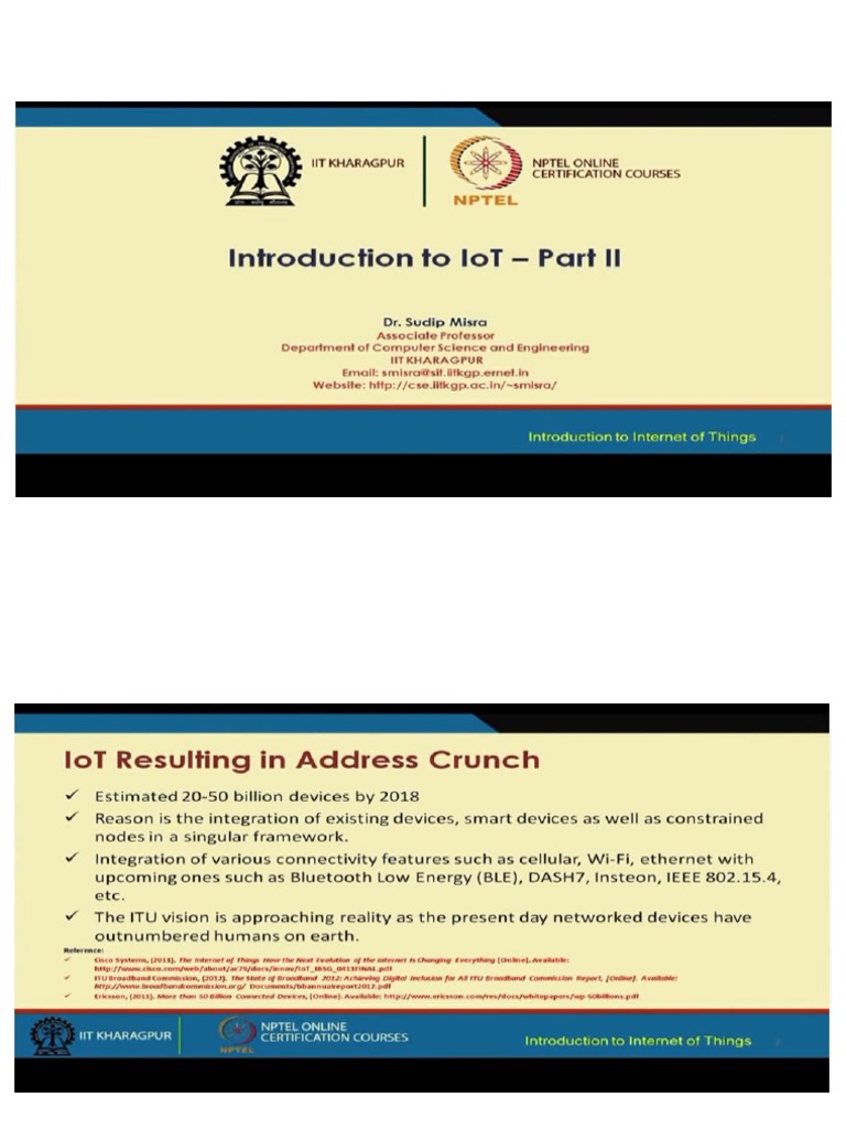 Introduction To IoT Part 2 | PDF