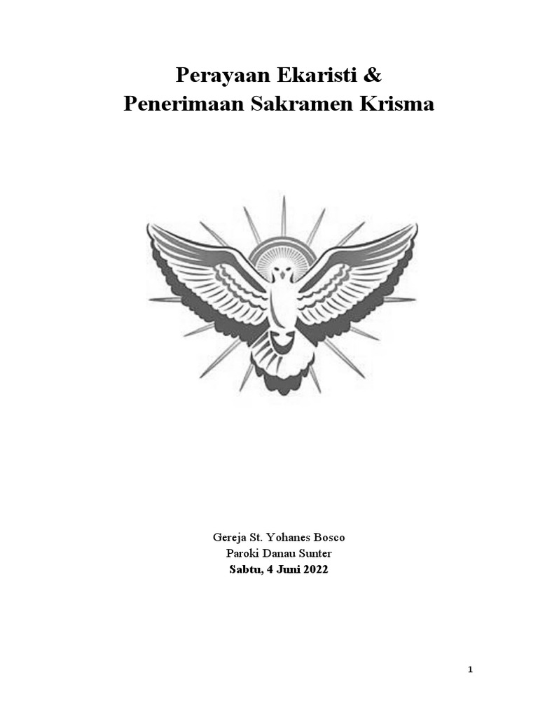 Teks Misa Krisma 2022 Edited | PDF
