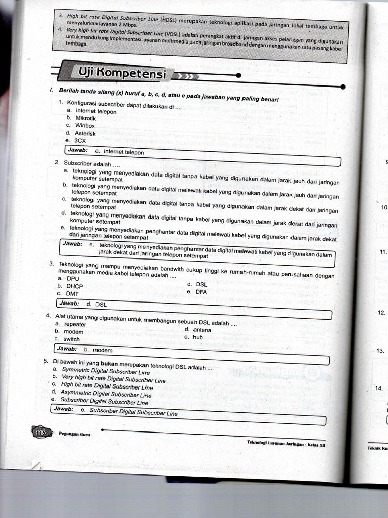 Lat Soal Bab 4 TLJ | PDF