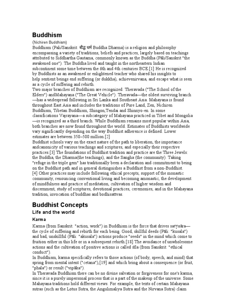 Buddhism | PDF | Dukkha | Buddha Nature