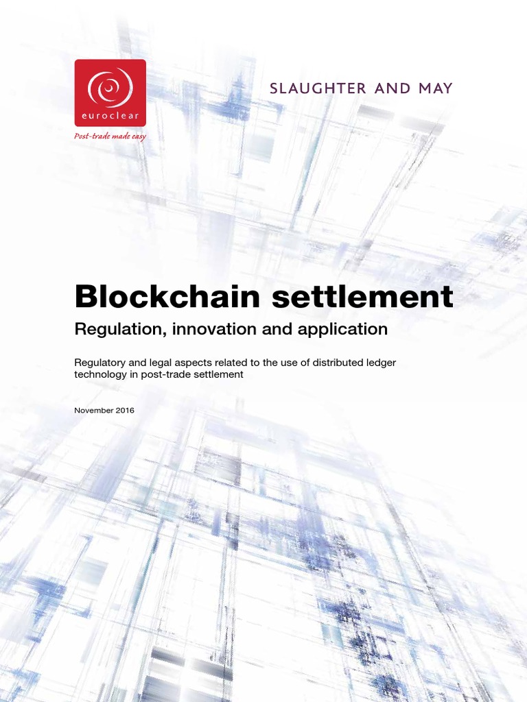 Swift News PDF Blockchain Settlement Regulation Paper | PDF ...