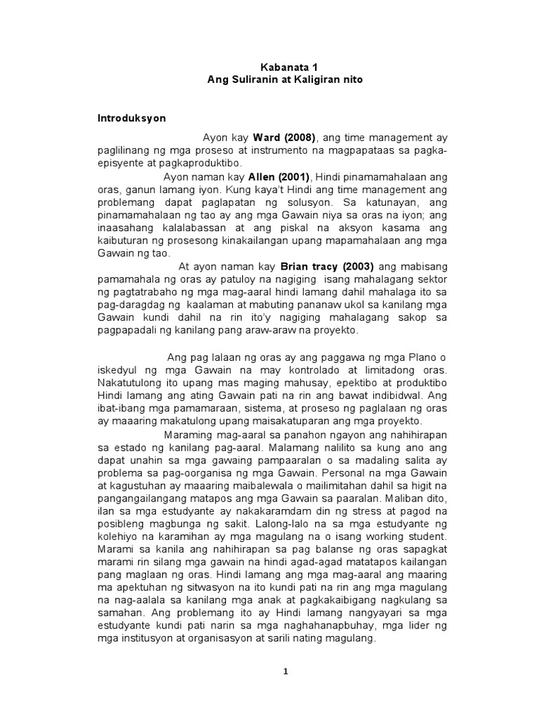 Thesis 1 COMPLETE - Copy Final | PDF