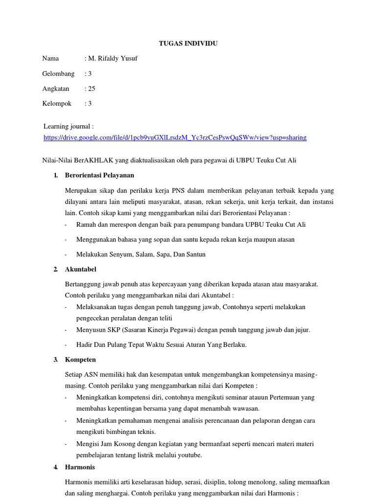 (Perbaikan) Tugas Individu Hari Ke 5 | PDF