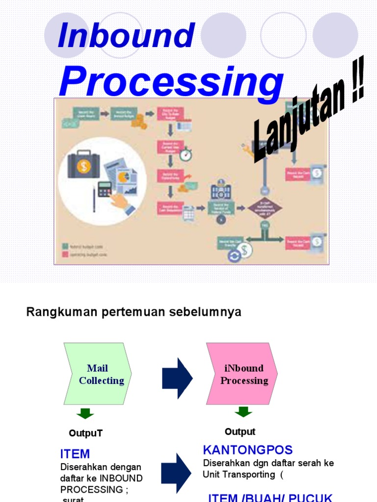 Proses Inbound Kiriman Pos | PDF