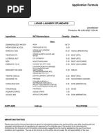 Thinner Formulation | PDF