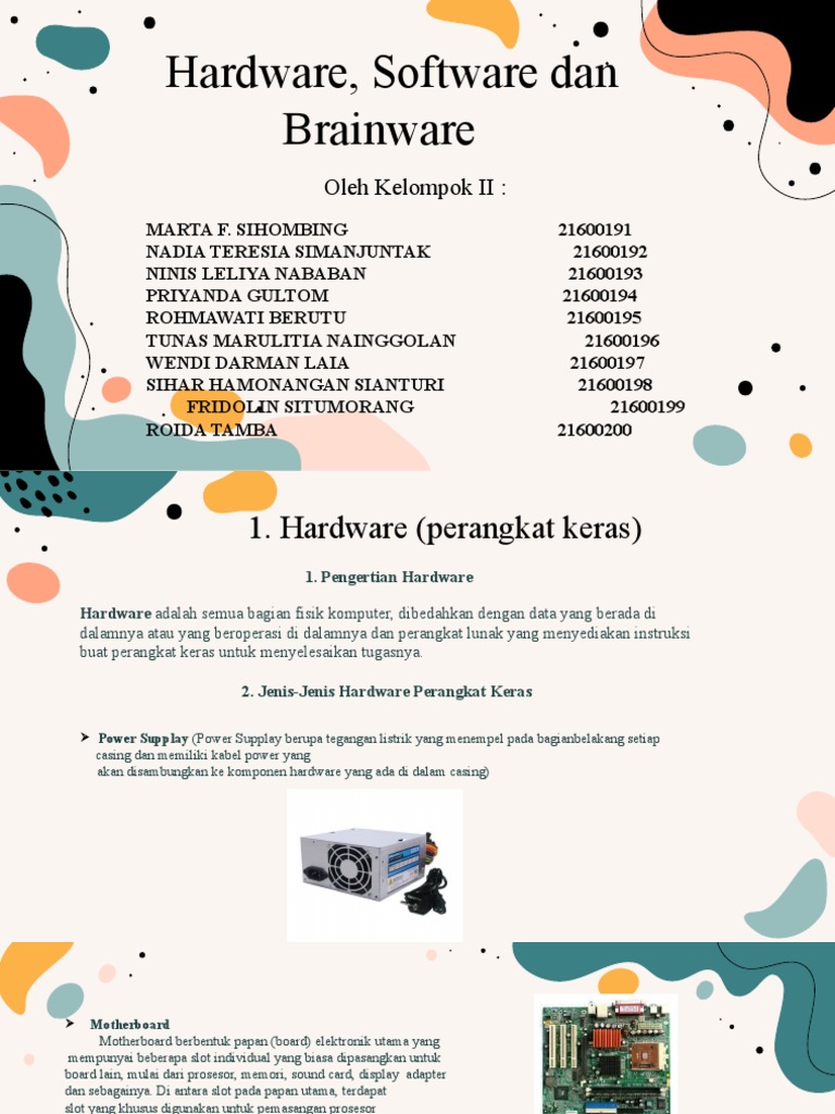 Tugas PPT Pti Kel 2 Grub D | PDF | Komputer