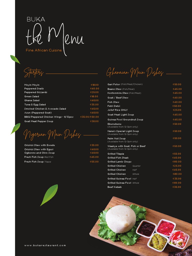 Starters Ghanaian Main Dishes: Fine African Cuisine | PDF | Beef | Lamb ...