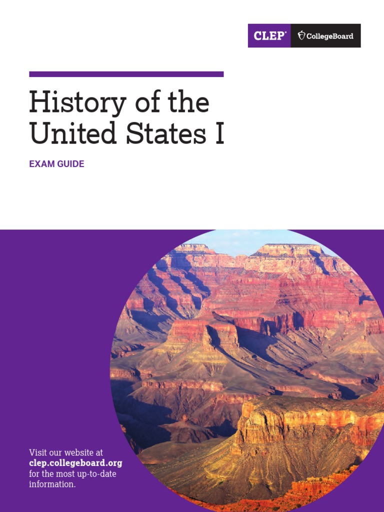 History of The United States I: Exam Guide | PDF | Test (Assessment ...