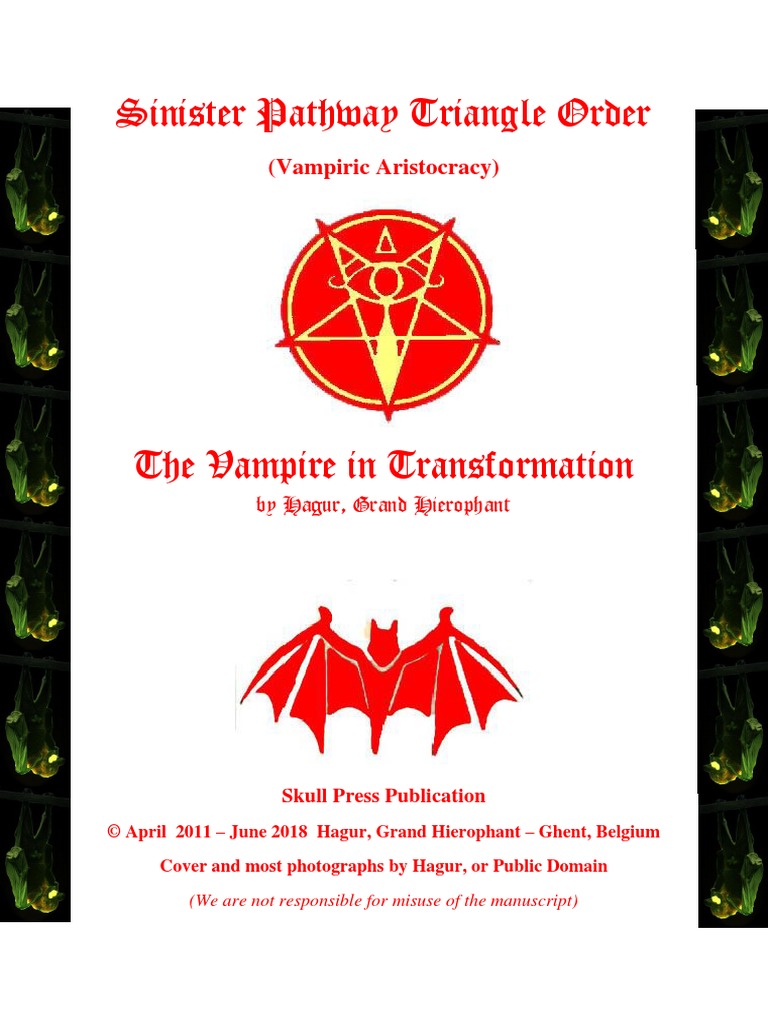 The Vampire in Transformation | PDF | Breathing | Shadow (Psychology)