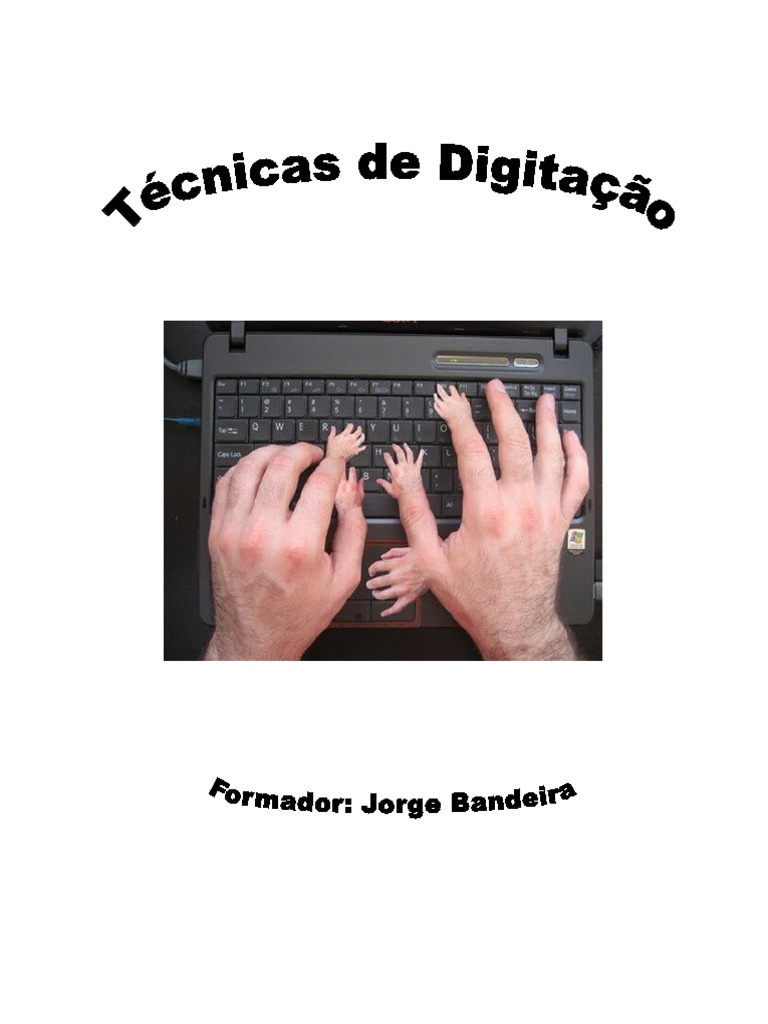 Tecnicas Digitacao Manual | PDF | Teclado de computador | Mão