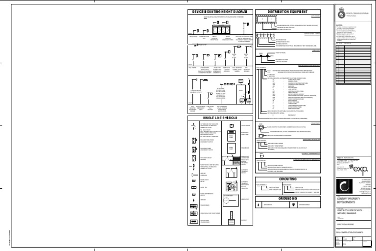 Distribution Equipment Device Mounting Height Diagram: Century Property ...