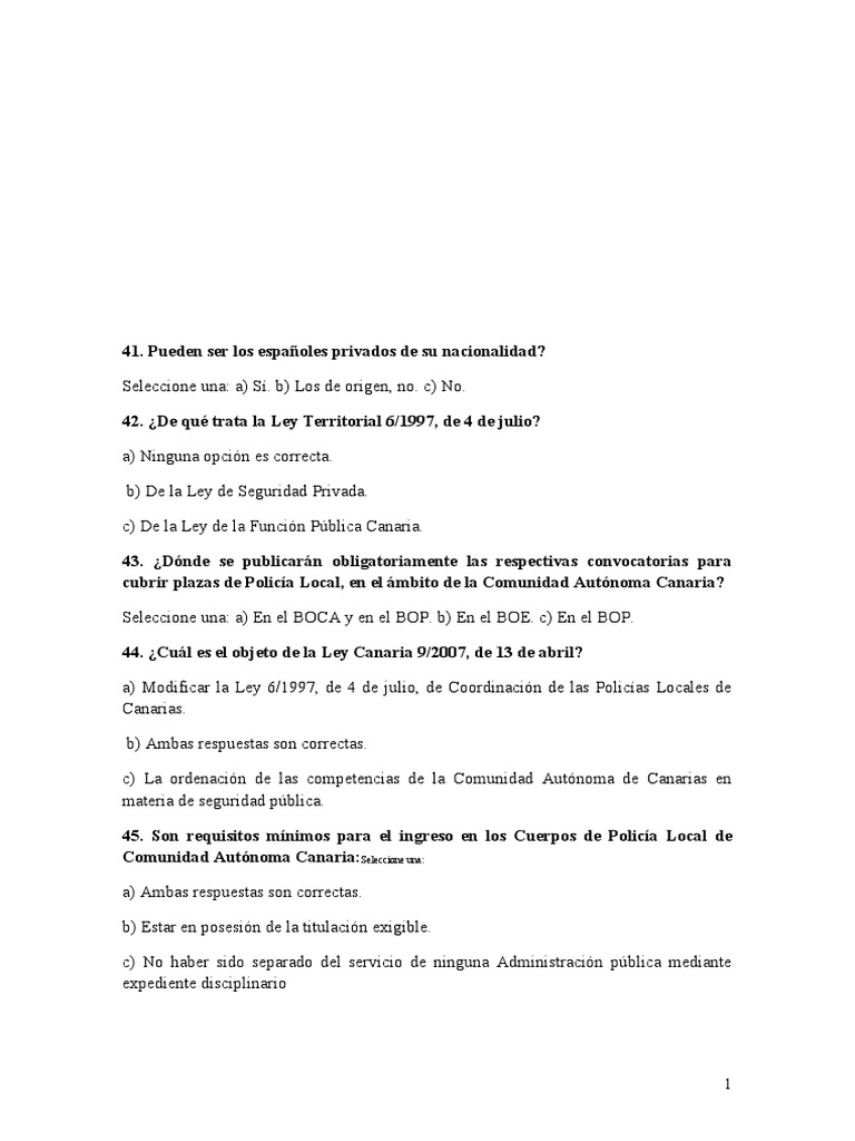 Constitucion De 1978 Test 8 Pdf Gobernancia Justicia