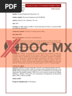 DES-II - Escala de Experiencias Disociativas - II | PDF | Sicología ...