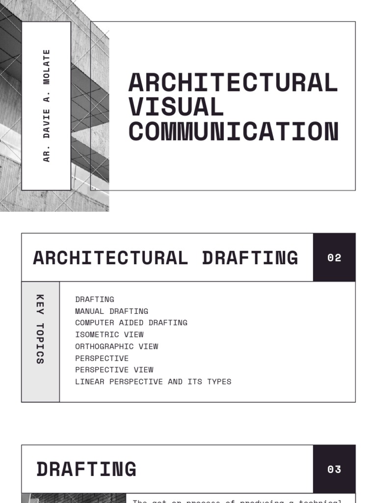 Architectural Visual Communication | PDF | Technical Drawing ...