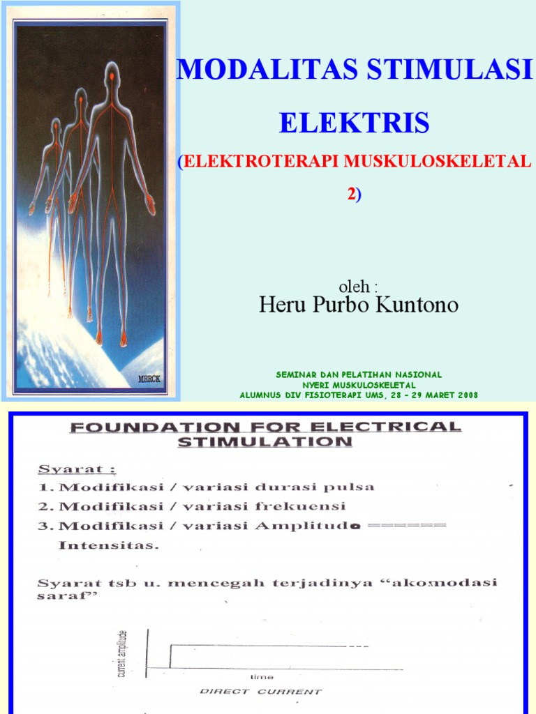 Elektroterapi Muskuloskeletal Ums 2 | PDF