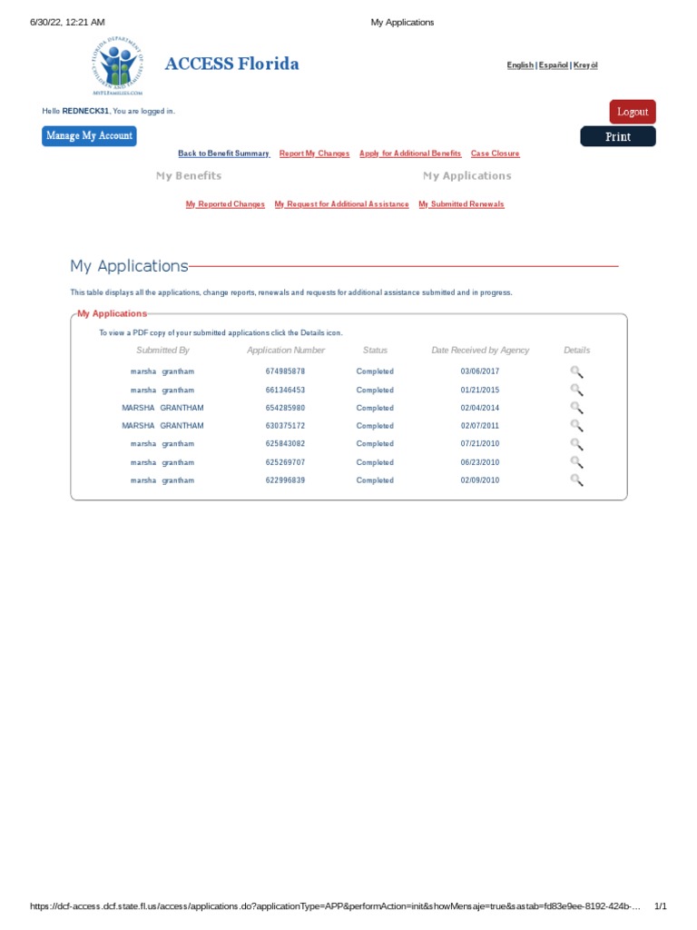 My Applications | PDF