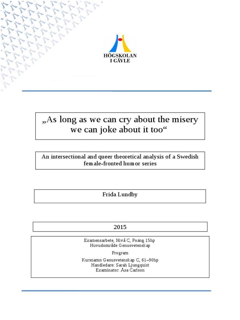 Template For Bachelor Thesis, Master Thesis, Course Paper, Seminar ...