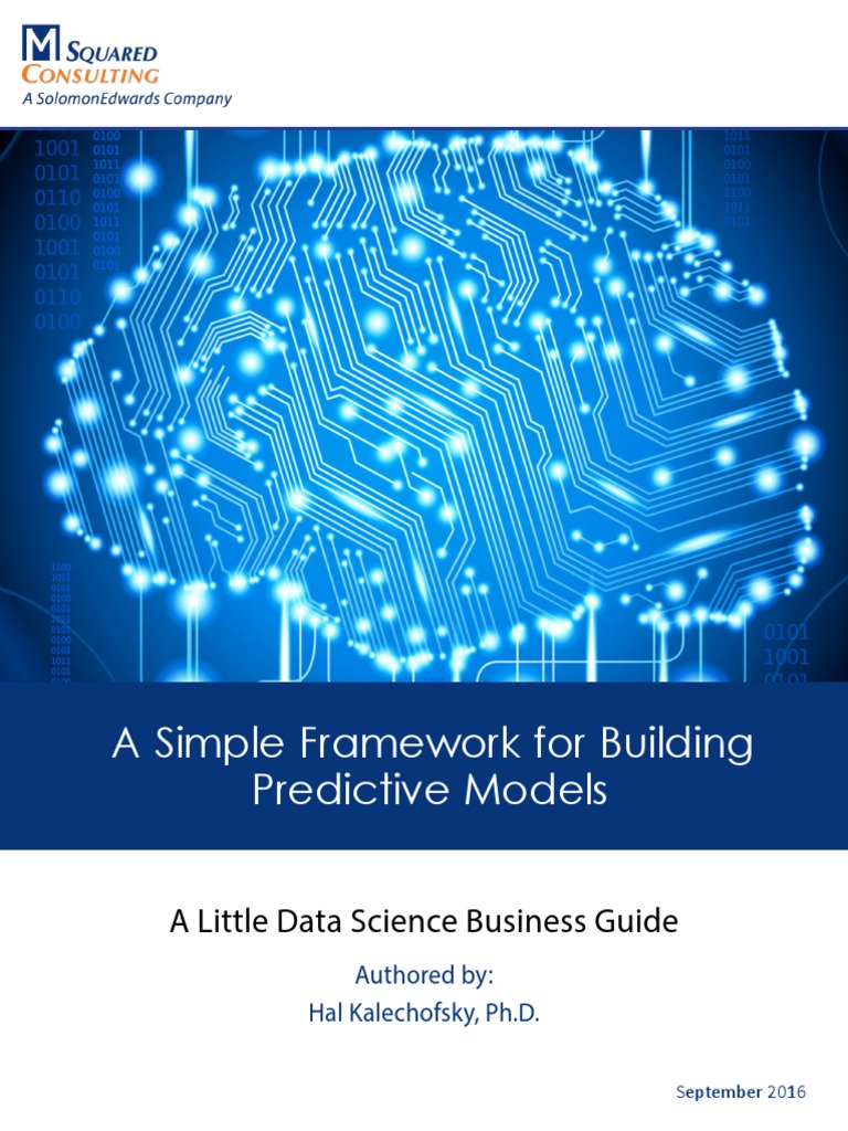 A Simple Framework For Building Predictive Models | PDF | Machine ...