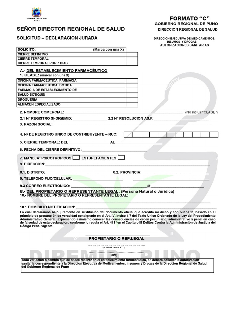 Formatos C | PDF | Farmacia