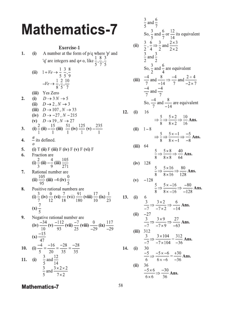 Iconic Math 07 | PDF
