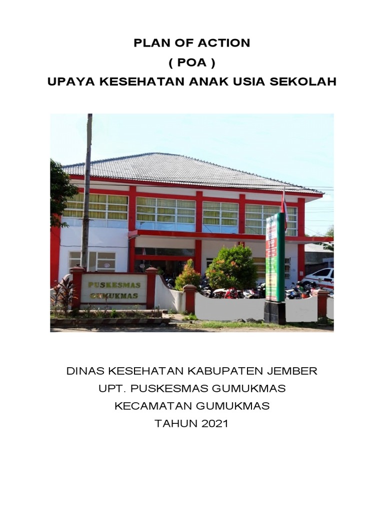 POA UKS 2010 by Deni Fix | PDF | Kesehatan Holistik