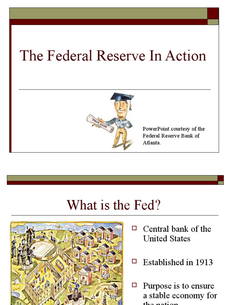 The Federal Reserve in Action | PDF | Federal Reserve | Monetary Policy