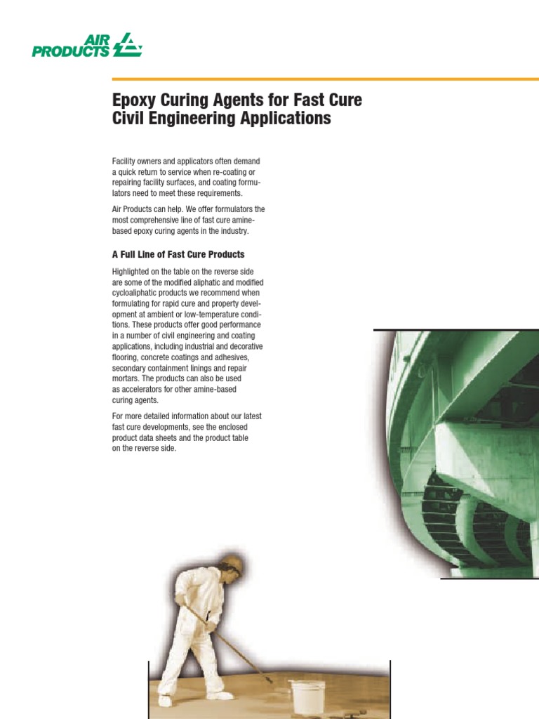 Epoxy Curing Agents For Fast Cure Civil Engineering Applications | PDF ...